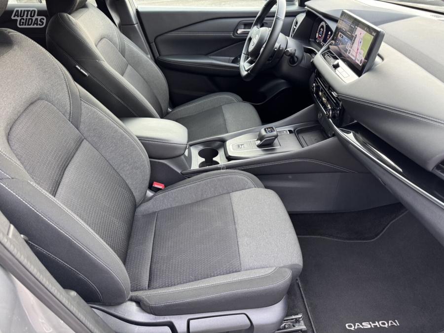 Grey Nissan Qashqai 2023 in Avizieniai, with an engine capacity of 1.30 L and mileage of 60 thousand km for 21500 €, photo 12 on AUTOMOTO.COM.LV