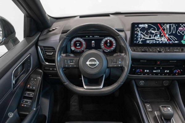 Grey Nissan Qashqai 2023 in Vilnius, with an engine capacity of 1.30 L and mileage of 67 thousand km for 23900 €, photo 10 on AUTOMOTO.COM.LV