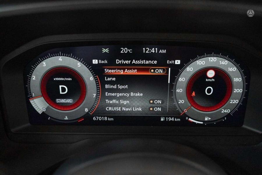 Pelēks Nissan Qashqai 2023 Viļņa, ar dzinēja tilpumu 1.30 L un nobraukumu 67 tūkst. km par 23900 €, foto 11 vietnē AUTOMOTO.COM.LV