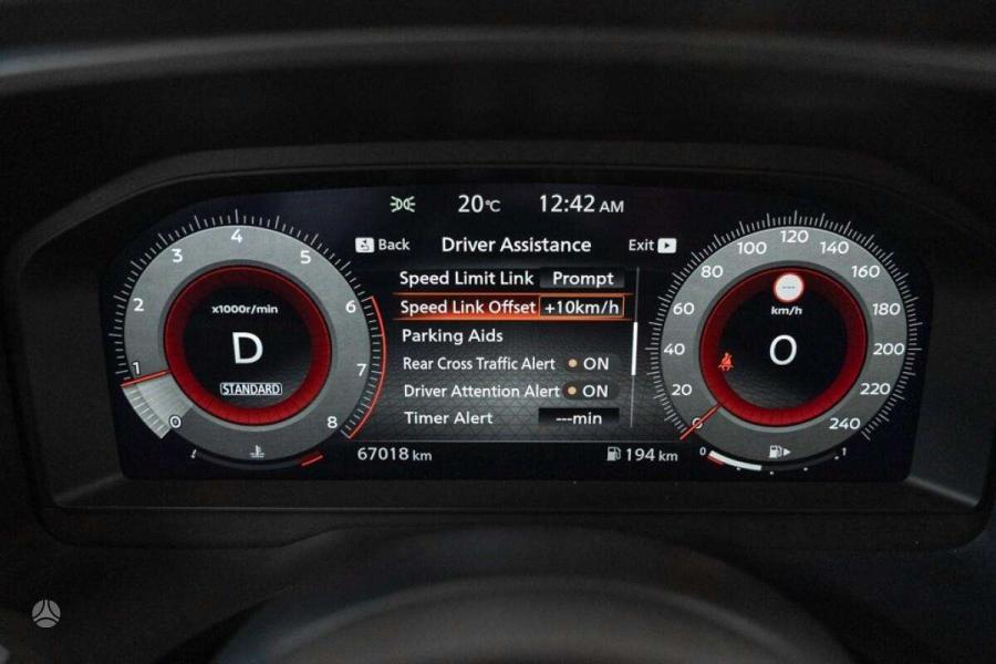 Pelēks Nissan Qashqai 2023 Viļņa, ar dzinēja tilpumu 1.30 L un nobraukumu 67 tūkst. km par 23900 €, foto 12 vietnē AUTOMOTO.COM.LV