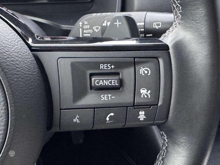 Pelēks Nissan Qashqai 2023 Viļņa, ar dzinēja tilpumu 1.30 L un nobraukumu 60 tūkst. km par 21500 €, foto 34 vietnē AUTOMOTO.COM.LV