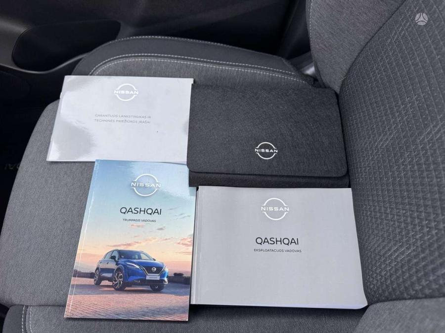 Pelēks Nissan Qashqai 2023 Viļņa, ar dzinēja tilpumu 1.30 L un nobraukumu 60 tūkst. km par 21500 €, foto 64 vietnē AUTOMOTO.COM.LV