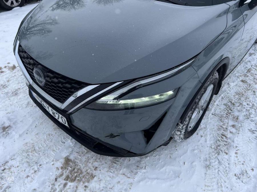 Pelēks Nissan Qashqai 2024 Kauņa, ar dzinēja tilpumu 1.33 L un nobraukumu 18 tūkst. km par 17900 €, foto 5 vietnē AUTOMOTO.COM.LV