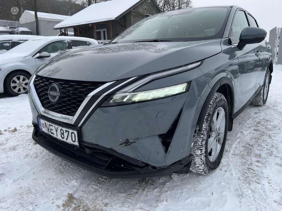 Pelēks Nissan Qashqai 2024 Kauņa, ar dzinēja tilpumu 1.33 L un nobraukumu 18 tūkst. km par 17900 €, foto 6 vietnē AUTOMOTO.COM.LV
