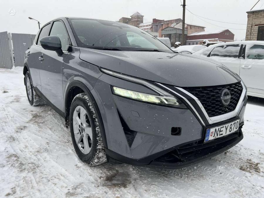 Pelēks Nissan Qashqai 2024 Kauņa, ar dzinēja tilpumu 1.33 L un nobraukumu 18 tūkst. km par 17900 €, foto 8 vietnē AUTOMOTO.COM.LV