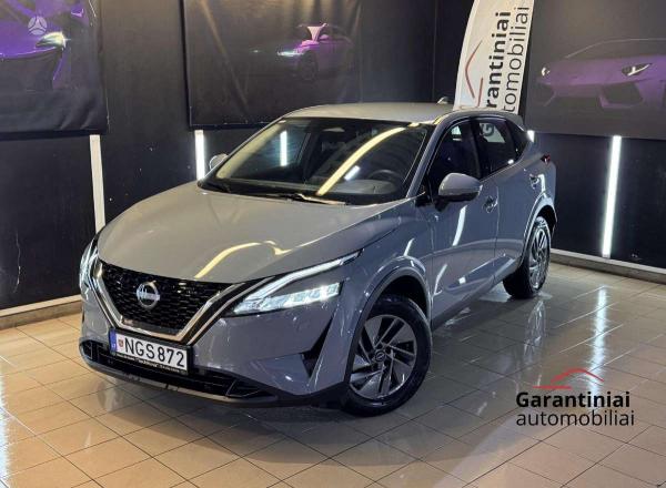 Pelēks Nissan Qashqai 2024 Viļņa, ar dzinēja tilpumu 1.33 L un nobraukumu 14 tūkst. km par 25500 €, foto 1 vietnē AUTOMOTO.COM.LV