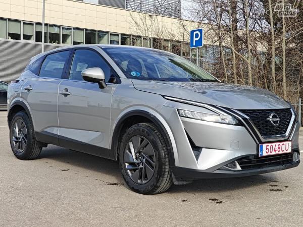 Pelēks Nissan Qashqai 2024 Viļņa, ar dzinēja tilpumu 1.30 L un nobraukumu 69 tūkst. km par 18700 €, foto  vietnē AUTOMOTO.COM.LV