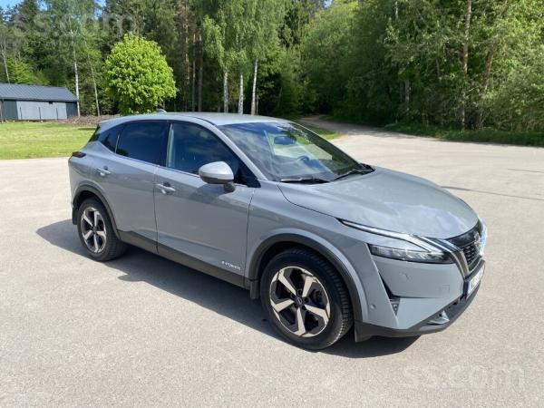 Pelēks Nissan Qashqai 2024 Ogre, ar dzinēja tilpumu 1.50 L un nobraukumu 71 tūkst. km par 28500 €, foto 1 vietnē AUTOMOTO.COM.LV