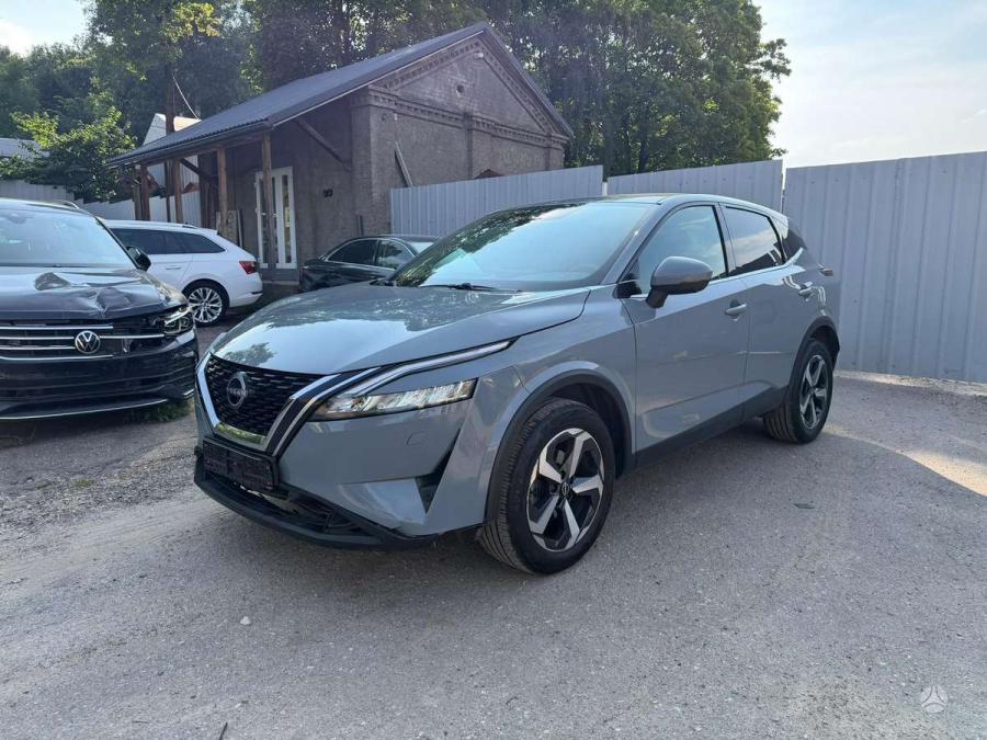 Pelēks Nissan Qashqai 2024 Kauņa, ar dzinēja tilpumu 1.33 L un nobraukumu 66 tūkst. km par 13900 €, foto 1 vietnē AUTOMOTO.COM.LV