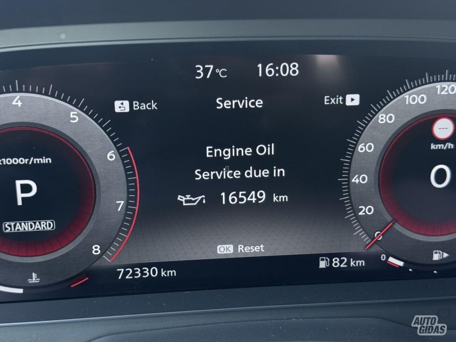 Серый Ниссан Кашкай 2024 в Авиженяй, объемом двигателя 1.30 л и пробегом 72 тыс. км за 23500 €, фото 13 на AUTOMOTO.COM.LV
