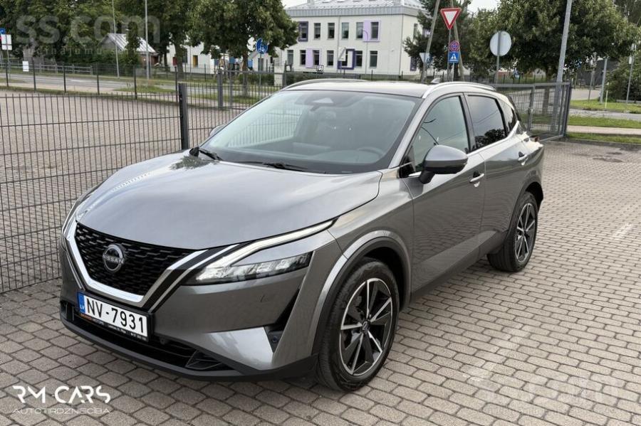 Grey Nissan Qashqai 2024 in Jelgava, with an engine capacity of 1.30 L and mileage of 0 thousand km for 23250 €, photo 48 on AUTOMOTO.COM.LV