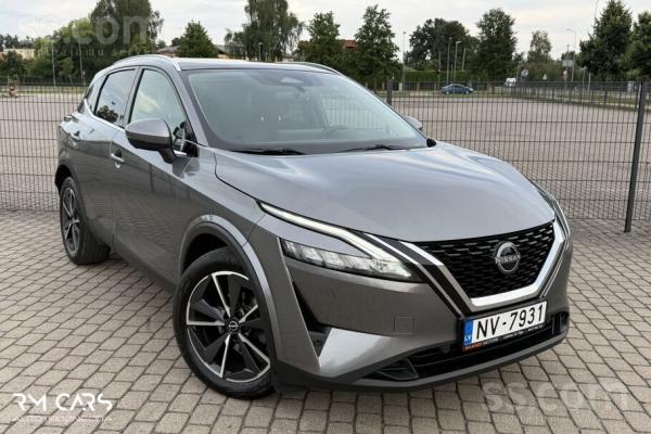 Grey Nissan Qashqai 2024 in Jelgava, with an engine capacity of 1.30 L and mileage of 0 thousand km for 23250 €, photo 1 on AUTOMOTO.COM.LV