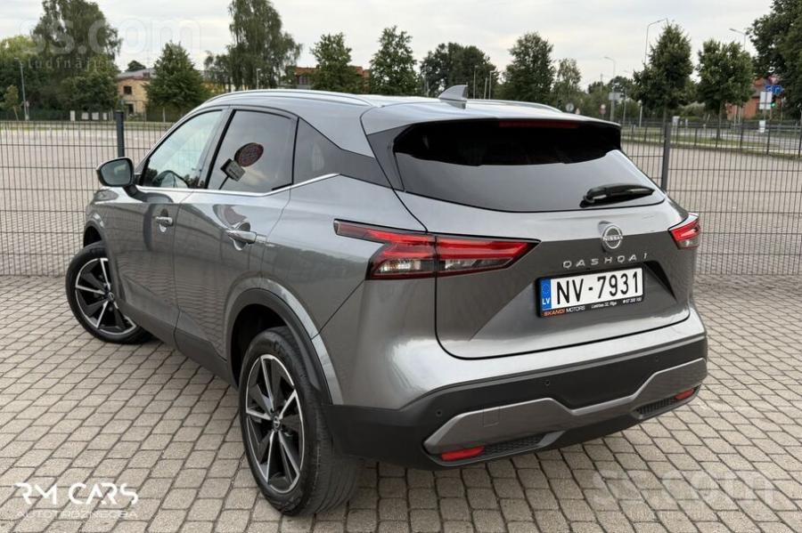 Grey Nissan Qashqai 2024 in Jelgava, with an engine capacity of 1.30 L and mileage of 0 thousand km for 23250 €, photo 4 on AUTOMOTO.COM.LV