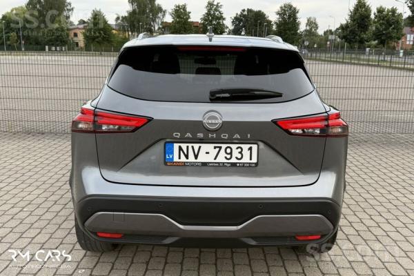 Grey Nissan Qashqai 2024 in Jelgava, with an engine capacity of 1.30 L and mileage of 0 thousand km for 23250 €, photo 6 on AUTOMOTO.COM.LV