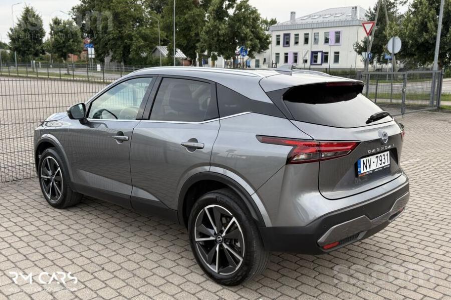 Grey Nissan Qashqai 2024 in Jelgava, with an engine capacity of 1.30 L and mileage of 0 thousand km for 23250 €, photo 8 on AUTOMOTO.COM.LV