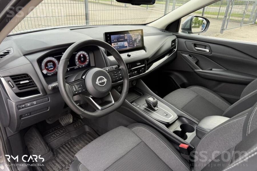 Grey Nissan Qashqai 2024 in Jelgava, with an engine capacity of 1.30 L and mileage of 0 thousand km for 23250 €, photo 10 on AUTOMOTO.COM.LV