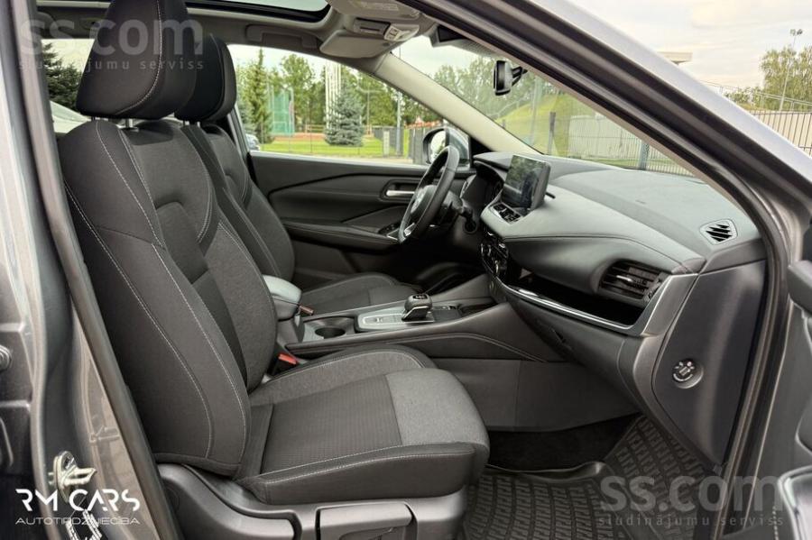 Grey Nissan Qashqai 2024 in Jelgava, with an engine capacity of 1.30 L and mileage of 0 thousand km for 23250 €, photo 14 on AUTOMOTO.COM.LV