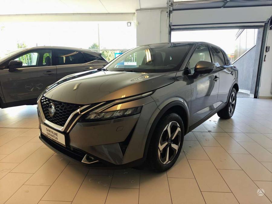 Pelēks Nissan Qashqai 2024 Šauļi, ar dzinēja tilpumu 1.33 L un nobraukumu 21 tūkst. km par 23900 €, foto 4 vietnē AUTOMOTO.COM.LV