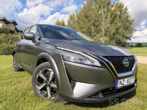 Pelēks Nissan Qashqai 2024 Rīga, ar dzinēja tilpumu 1.30 L un nobraukumu 80 tūkst. km par 20200 €, foto  vietnē AUTOMOTO.COM.LV