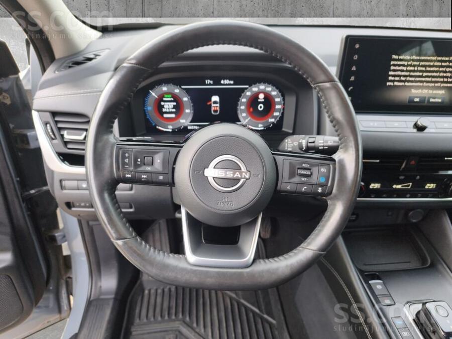Pelēks Nissan Qashqai 2024 Rīga, ar dzinēja tilpumu 1.50 L un nobraukumu 87 tūkst. km par 24490 €, foto 12 vietnē AUTOMOTO.COM.LV