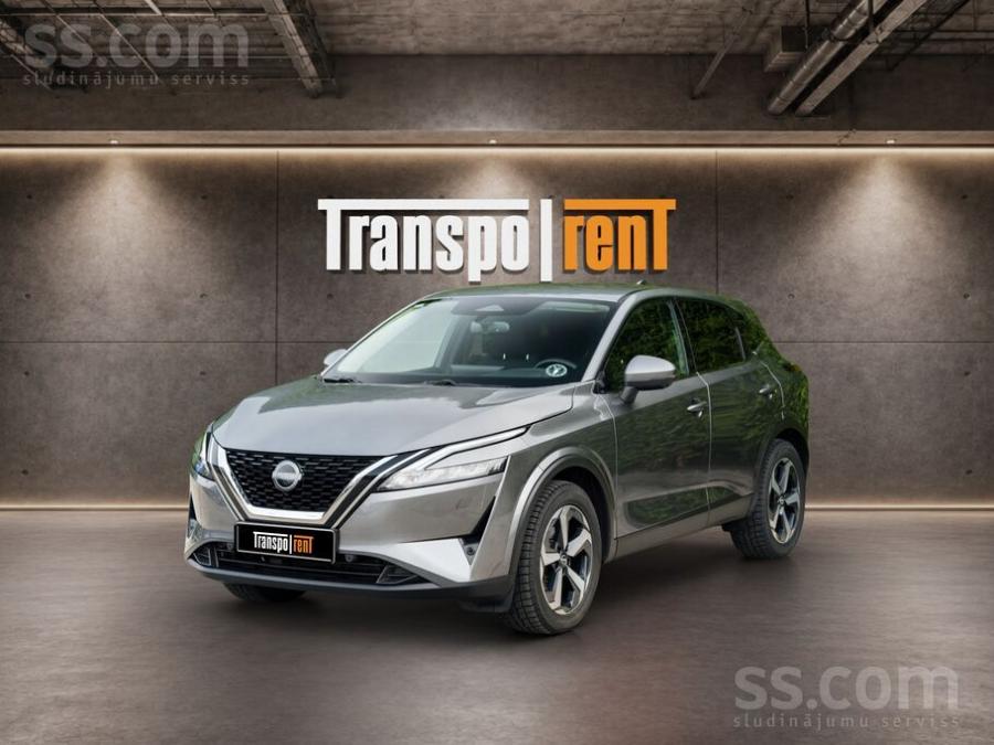Pelēks Nissan Qashqai 2024 Rīga, ar dzinēja tilpumu 1.30 L un nobraukumu 48 tūkst. km par 22950 €, foto 1 vietnē AUTOMOTO.COM.LV