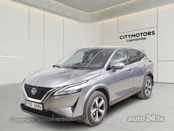 Pelēks Nissan Qashqai 2024 Tallina, ar dzinēja tilpumu 1.30 L un nobraukumu 63 tūkst. km par 21900 €, foto  vietnē AUTOMOTO.COM.LV