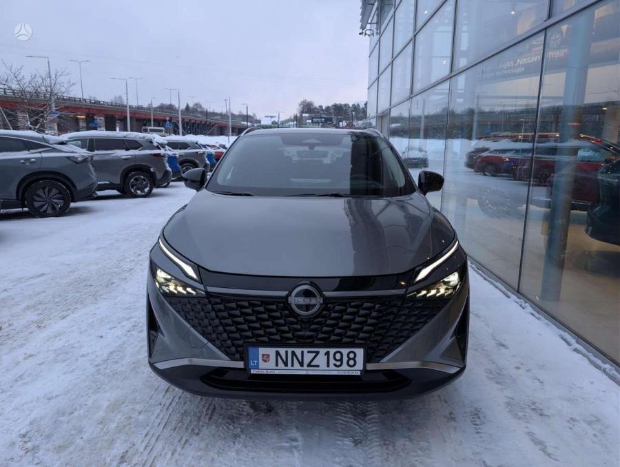 Pelēks Nissan Qashqai 2025 Viļņa, ar dzinēja tilpumu 1.33 L un nobraukumu 15 tūkst. km par 32900 €, foto 8 vietnē AUTOMOTO.COM.LV
