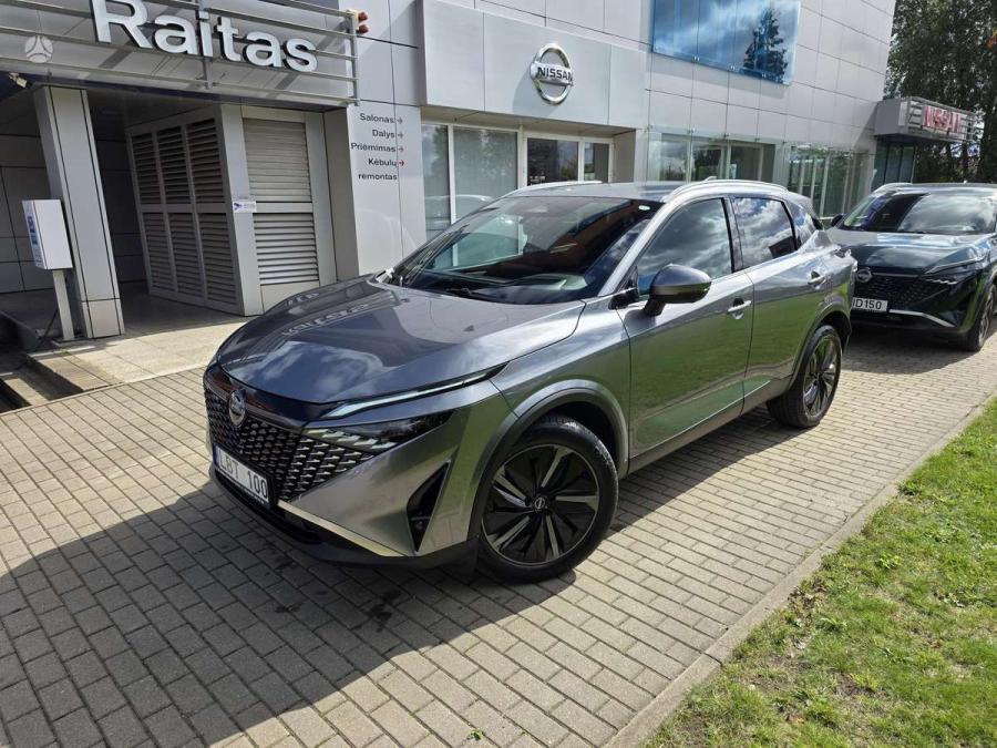 Grey Nissan Qashqai 2025 in Vilnius, with an engine capacity of 1.33 L and mileage of 18 thousand km for 29090 €, photo 3 on AUTOMOTO.COM.LV