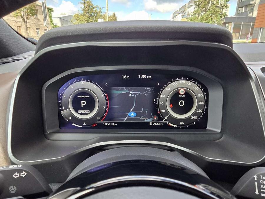 Grey Nissan Qashqai 2025 in Vilnius, with an engine capacity of 1.33 L and mileage of 18 thousand km for 29090 €, photo 11 on AUTOMOTO.COM.LV