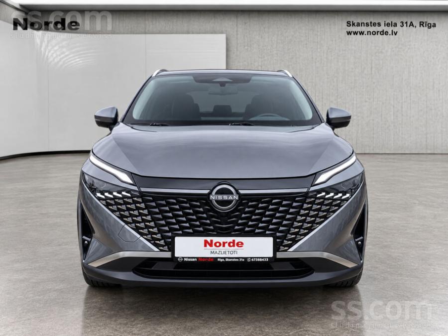Pelēks Nissan Qashqai 2025 Rīga, ar dzinēja tilpumu 1.30 L un nobraukumu 20 tūkst. km par 27900 €, foto 3 vietnē AUTOMOTO.COM.LV