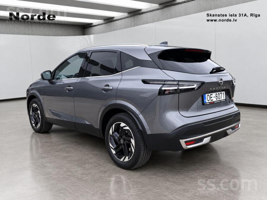 Pelēks Nissan Qashqai 2025 Rīga, ar dzinēja tilpumu 1.30 L un nobraukumu 20 tūkst. km par 27900 €, foto 7 vietnē AUTOMOTO.COM.LV