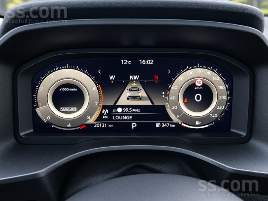 Pelēks Nissan Qashqai 2025 Rīga, ar dzinēja tilpumu 1.30 L un nobraukumu 20 tūkst. km par 27900 €, foto 12 vietnē AUTOMOTO.COM.LV