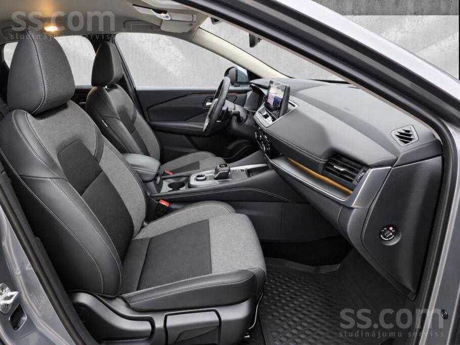 Pelēks Nissan Qashqai 2025 Rīga, ar dzinēja tilpumu 1.30 L un nobraukumu 20 tūkst. km par 27900 €, foto 15 vietnē AUTOMOTO.COM.LV