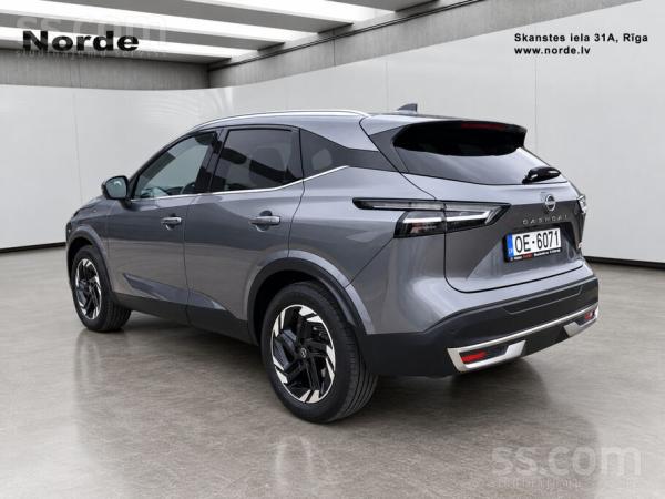 Pelēks Nissan Qashqai 2025 Rīga, ar dzinēja tilpumu 1.30 L un nobraukumu 20 tūkst. km par 27900 €, foto 7 vietnē AUTOMOTO.COM.LV