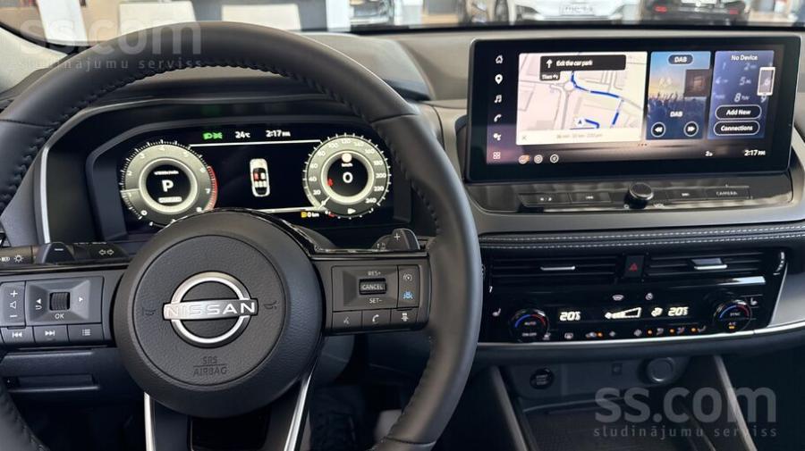 Pelēks Nissan Qashqai 2026 Rīga, ar dzinēja tilpumu 1.30 L un nobraukumu 0 tūkst. km par 27900 €, foto 5 vietnē AUTOMOTO.COM.LV