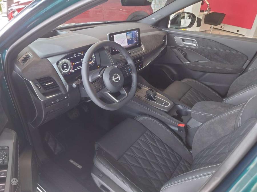 Grey Nissan Qashqai 2026 in Kaunas, with an engine capacity of 1.33 L and mileage of 0 thousand km for 37450 €, photo 8 on AUTOMOTO.COM.LV