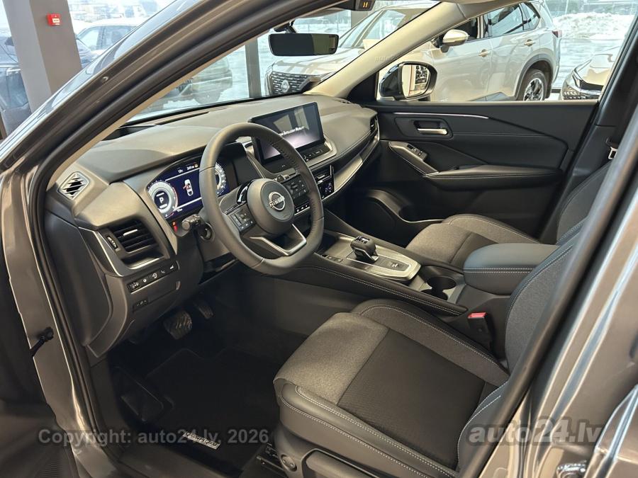 Grey Nissan Qashqai 2026 in Tartu, with an engine capacity of 1.30 L and mileage of 8 thousand km for 24992 €, photo 5 on AUTOMOTO.COM.LV