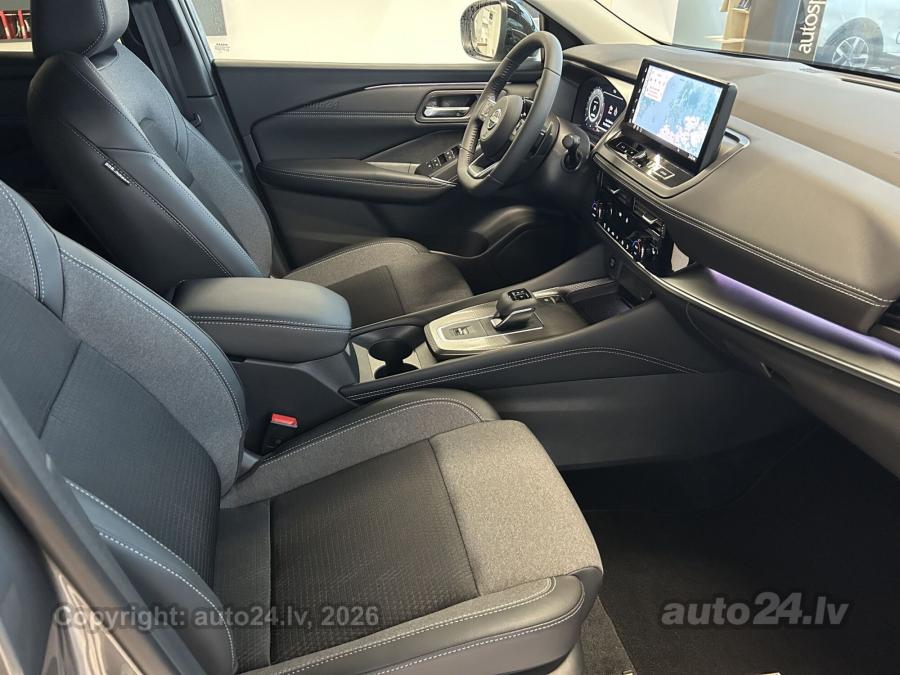 Grey Nissan Qashqai 2026 in Tartu, with an engine capacity of 1.30 L and mileage of 8 thousand km for 24992 €, photo 6 on AUTOMOTO.COM.LV