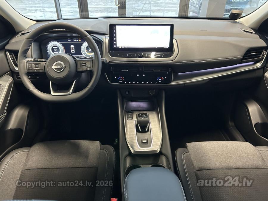 Grey Nissan Qashqai 2026 in Tartu, with an engine capacity of 1.30 L and mileage of 8 thousand km for 24992 €, photo 9 on AUTOMOTO.COM.LV