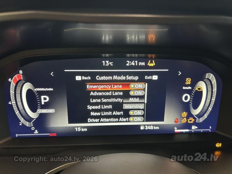 Grey Nissan Qashqai 2026 in Tartu, with an engine capacity of 1.30 L and mileage of 8 thousand km for 24992 €, photo 10 on AUTOMOTO.COM.LV
