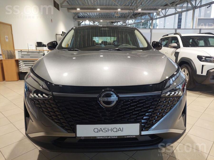 Grey Nissan Qashqai 2026 in Daugavpils, with an engine capacity of 1.30 L and mileage of 0 thousand km for 27430 €, photo 3 on AUTOMOTO.COM.LV