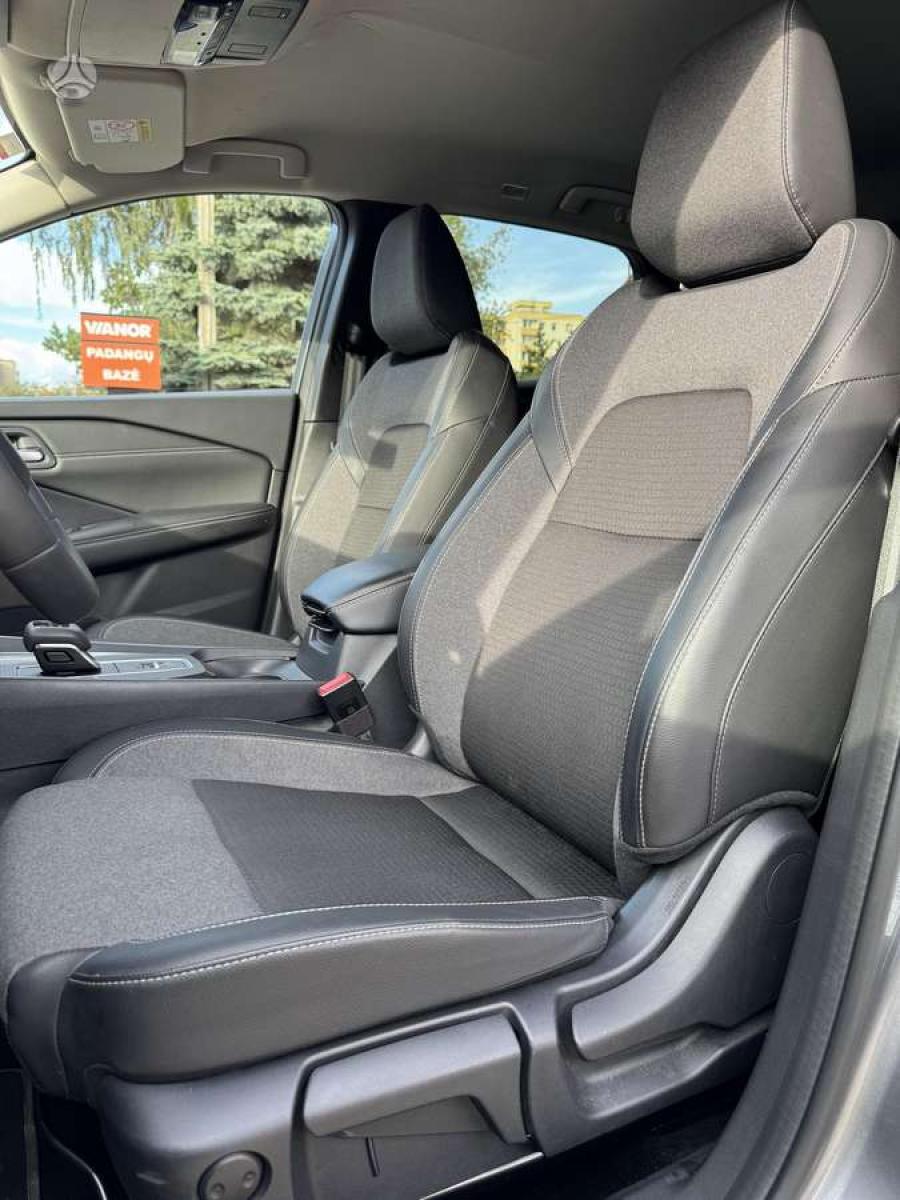 Grey Nissan Qashqai 2026 in Kaunas, with an engine capacity of 1.33 L and mileage of 12 thousand km for 18600 €, photo 18 on AUTOMOTO.COM.LV