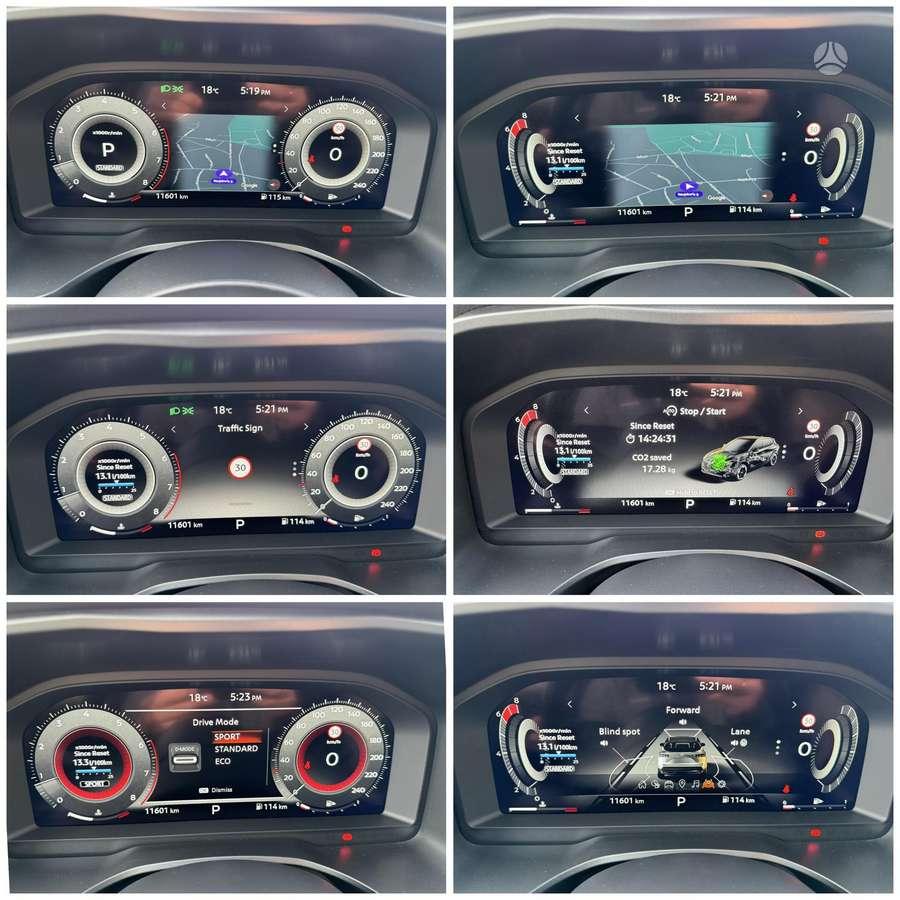 Grey Nissan Qashqai 2026 in Kaunas, with an engine capacity of 1.33 L and mileage of 12 thousand km for 18600 €, photo 22 on AUTOMOTO.COM.LV