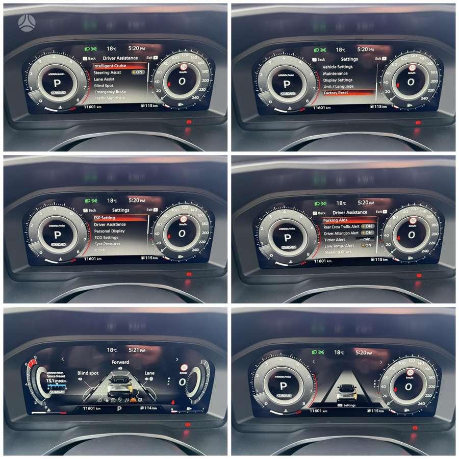 Grey Nissan Qashqai 2026 in Kaunas, with an engine capacity of 1.33 L and mileage of 12 thousand km for 18600 €, photo 23 on AUTOMOTO.COM.LV