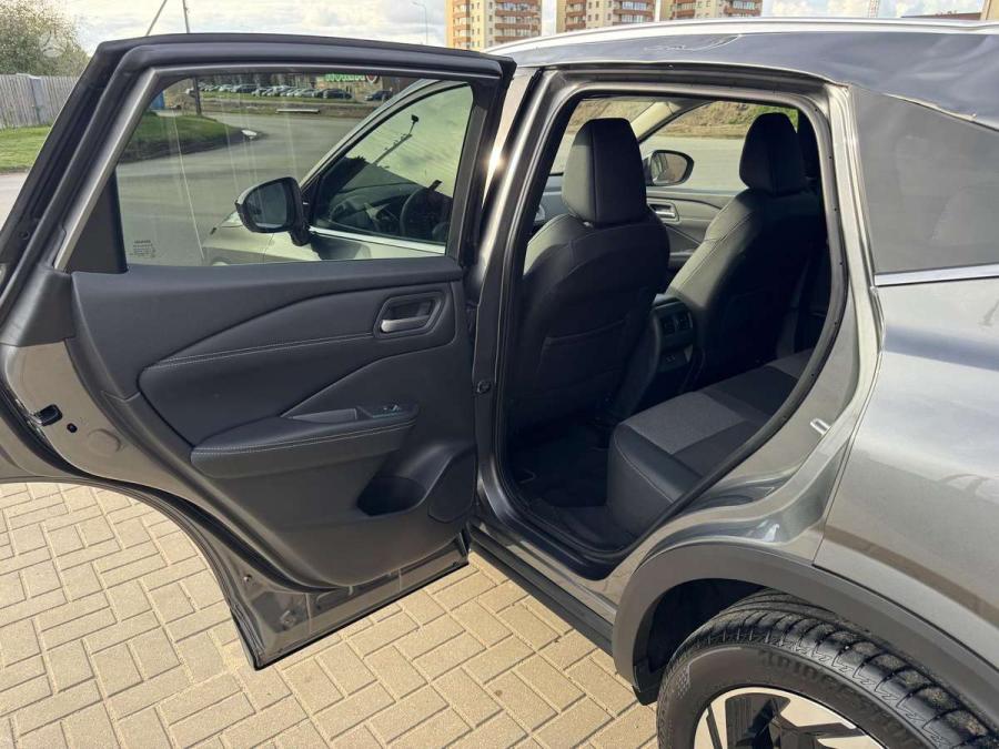 Grey Nissan Qashqai 2026 in Kaunas, with an engine capacity of 1.33 L and mileage of 12 thousand km for 18600 €, photo 39 on AUTOMOTO.COM.LV