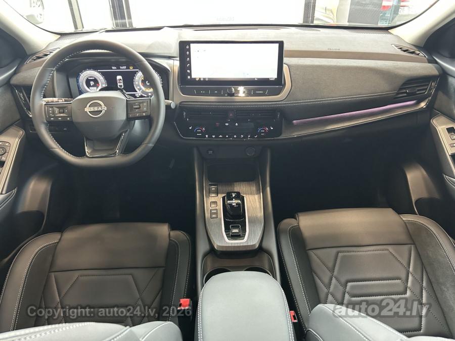 Grey Nissan Qashqai 2026 in Tartu, with an engine capacity of 1.50 L and mileage of 0 thousand km for 41990 €, photo 11 on AUTOMOTO.COM.LV