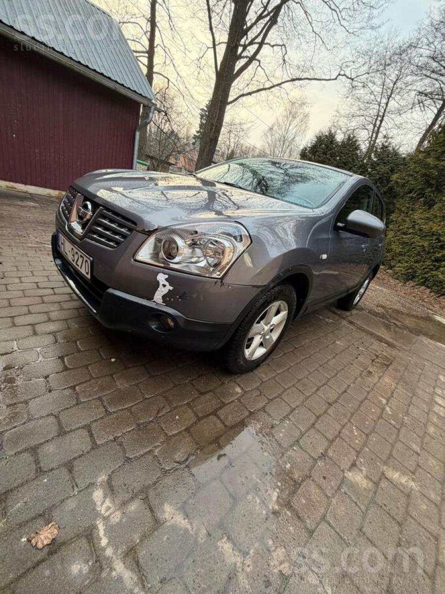 Pelēks Nissan Qashqai 2007 Dobele, ar dzinēja tilpumu 2.00 L un nobraukumu 346 tūkst. km par 1900 €, foto 5 vietnē AUTOMOTO.COM.LV