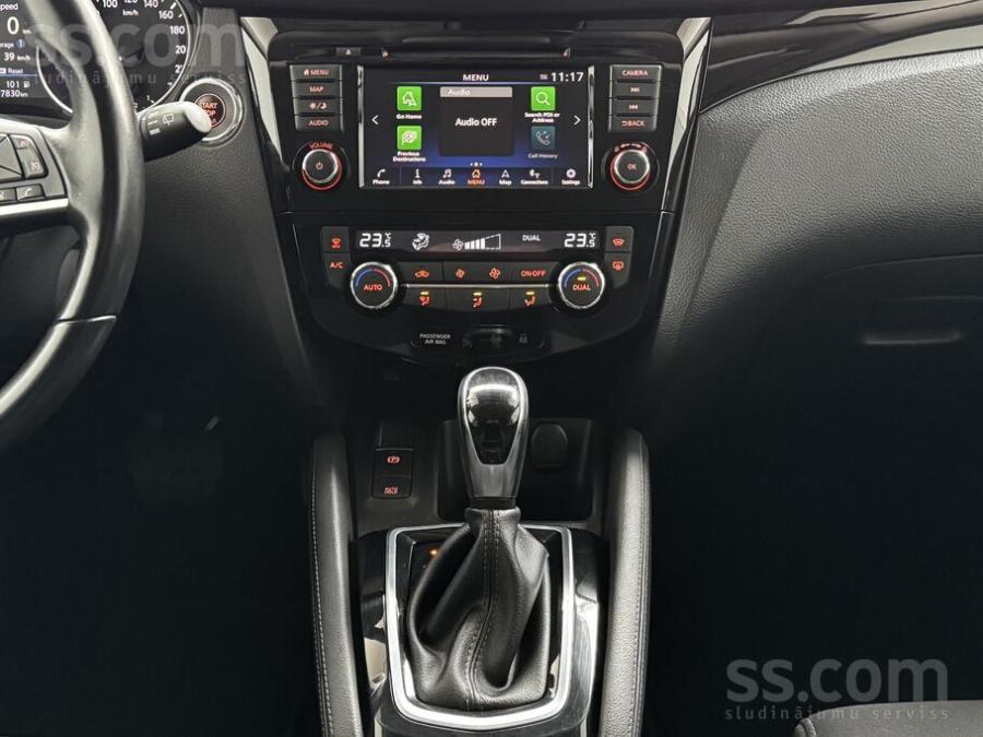 Grey Nissan Qashqai 2020 in Riga, with an engine capacity of 1.30 L and mileage of 107 thousand km for 14480 €, photo 10 on AUTOMOTO.COM.LV