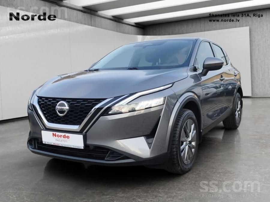 Pelēks Nissan Qashqai 2021 Rīga, ar dzinēja tilpumu 1.30 L un nobraukumu 72 tūkst. km par 16790 €, foto 1 vietnē AUTOMOTO.COM.LV
