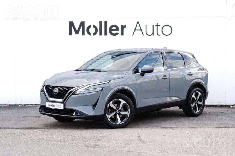 Grey Nissan Qashqai 2022 in Riga, with an engine capacity of 1.30 L and mileage of 26 thousand km for 22650 €, photo 1 on AUTOMOTO.COM.LV